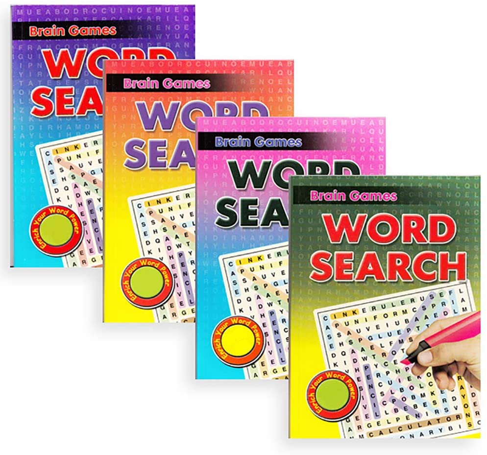 Word Search A5 Game Book - Shop4All