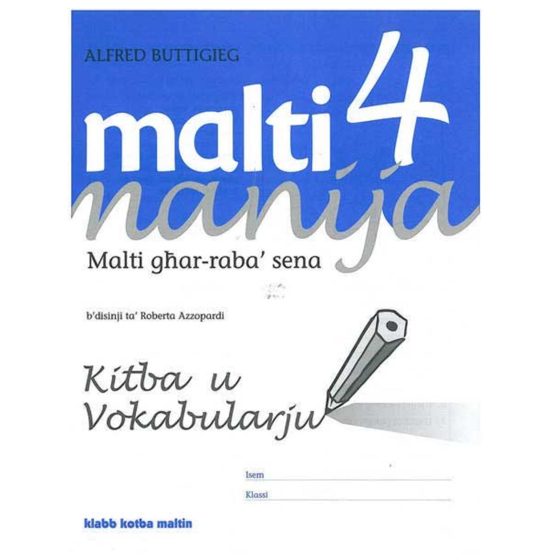 malti manija 4 kitba u vokabularju - Shop4All