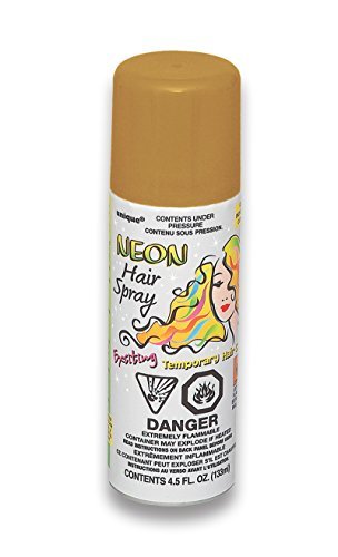 Gold Neon Hair Spray, 4.5 fl oz - Shop4All
